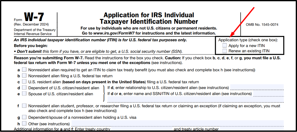 Form W-7 for ITIN: COMPLETE Step-by-Step Guide 2026